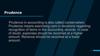 Accounting Concepts and Principles | PPTX