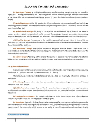 Accounting conventions | DOCX