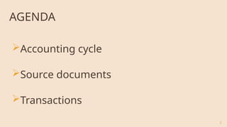 Accounting cycle, transaction and Source documents.pptx