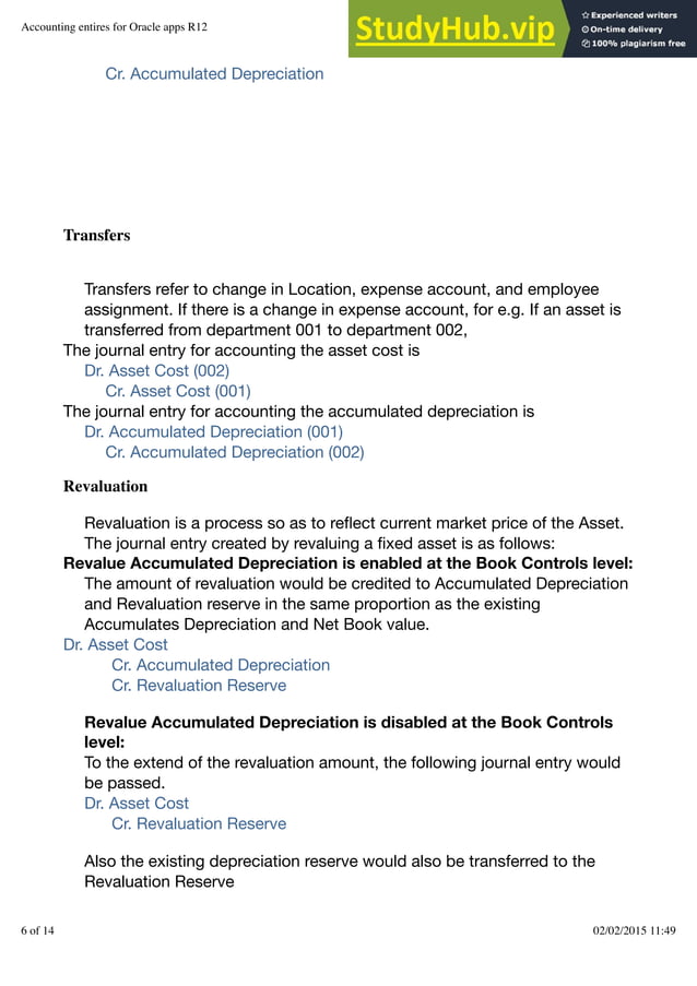 Accounting Entires For Oracle Apps R12 | PDF