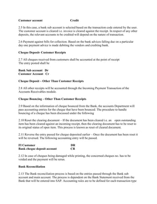 Accounting entries in sap | PDF