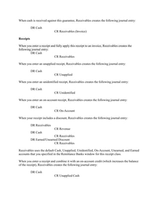 Accounting entries in sap | PDF