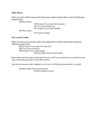 Accounting entries in sap | PDF