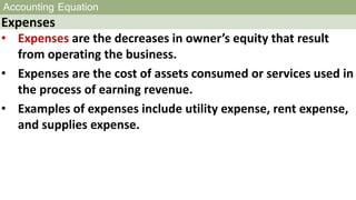 Accounting equation | PDF