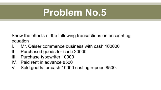 accounting equation for business administration students | PPTX