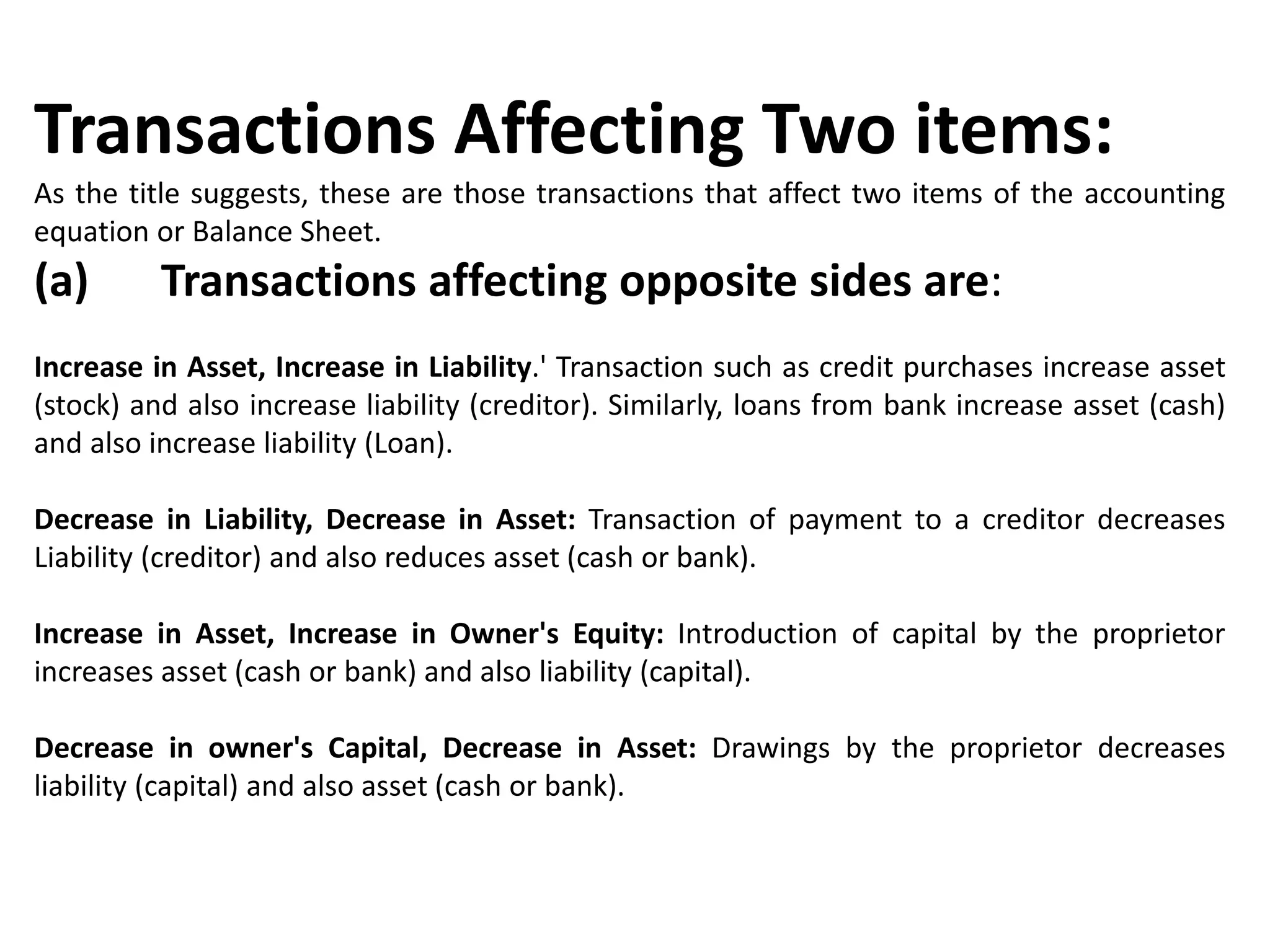 Accounting Equation Presentation | PPTX