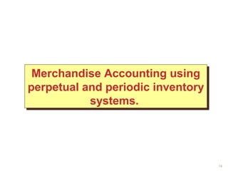 Accounting for Merchandising business | PPT