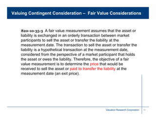 Accounting For Business Combinations Vrc | PDF