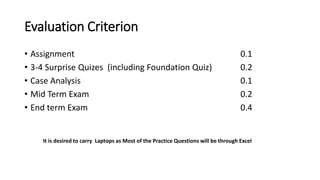 Accounting for decision making | PPTX