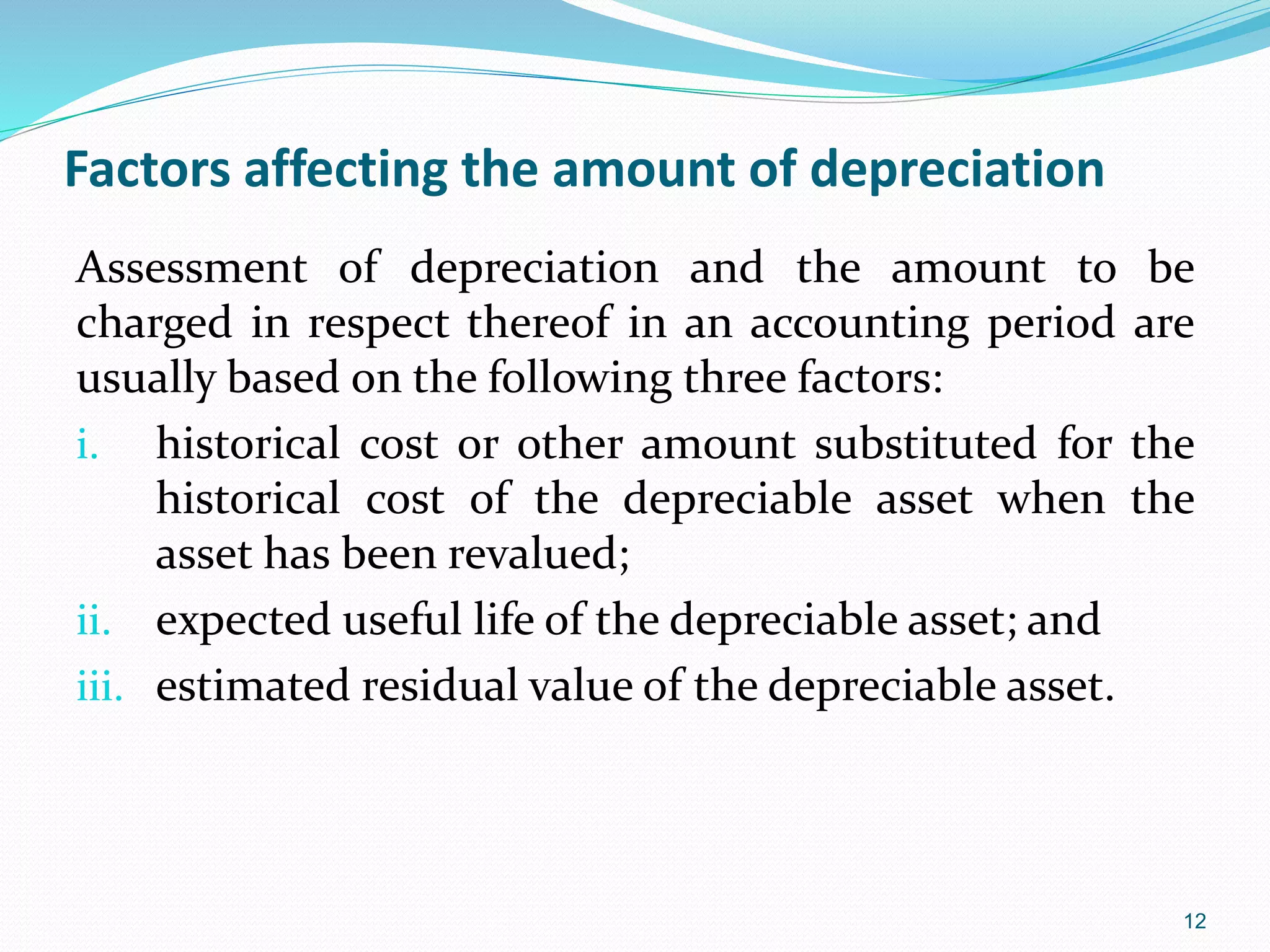 Accounting for depreciation 1 | PPTX