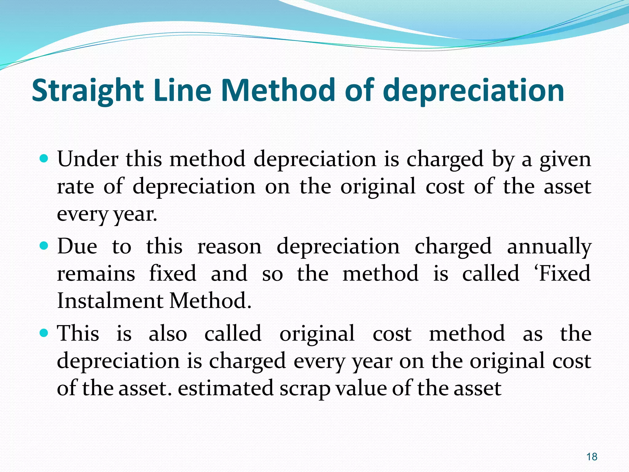Accounting for depreciation 1 | PPTX