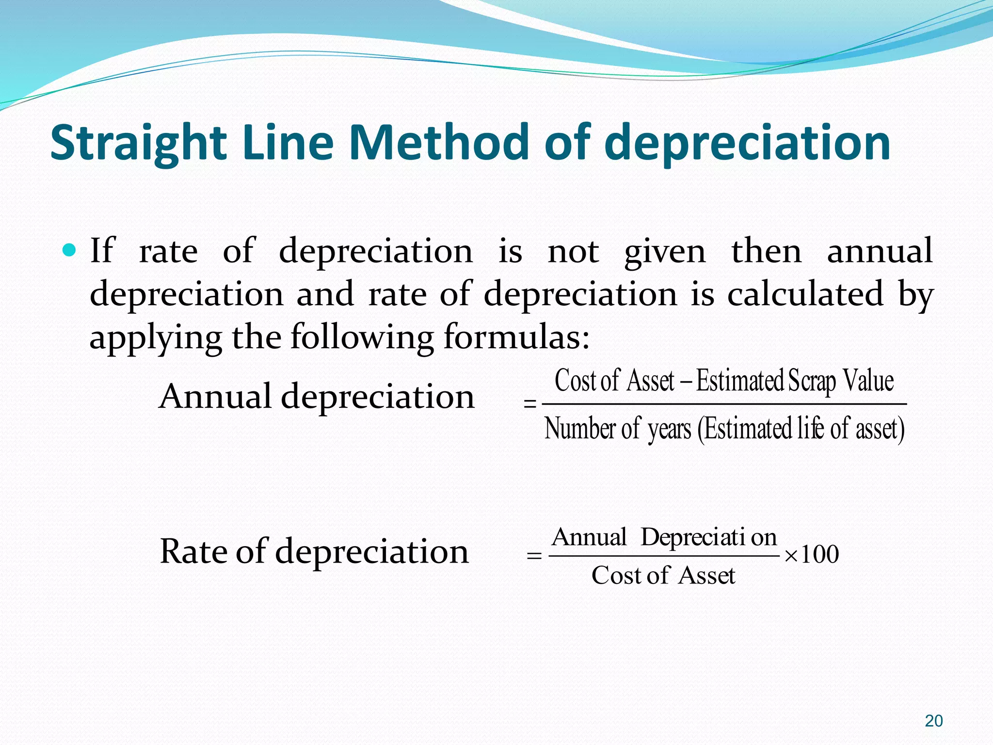 Accounting for depreciation 1 | PPTX