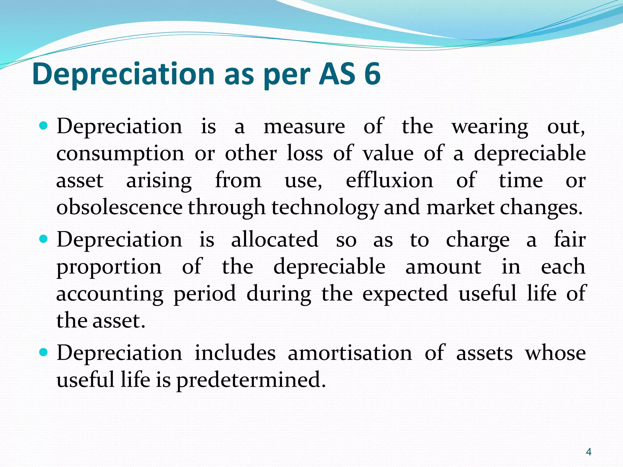 Accounting for depreciation 1 | PPTX
