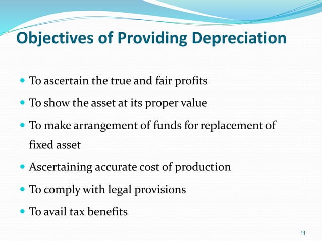 Accounting for depreciation 1 | PPTX