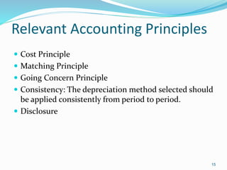 Accounting for depreciation 1 | PPTX