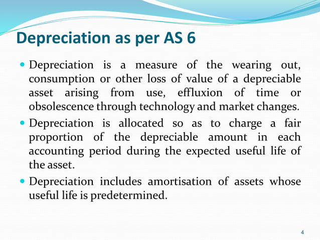 Accounting for depreciation 1 | PPTX