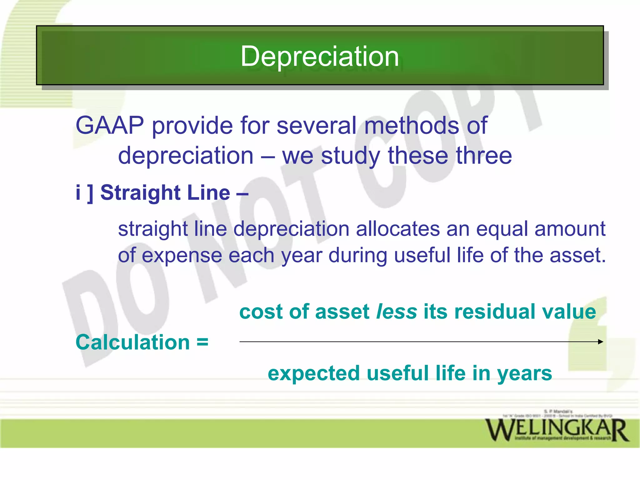 Accounting for fixed assets | PDF