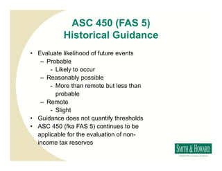 Accountingfor Income Tax Uncertainties 2010 K Morris Sh | PDF ...