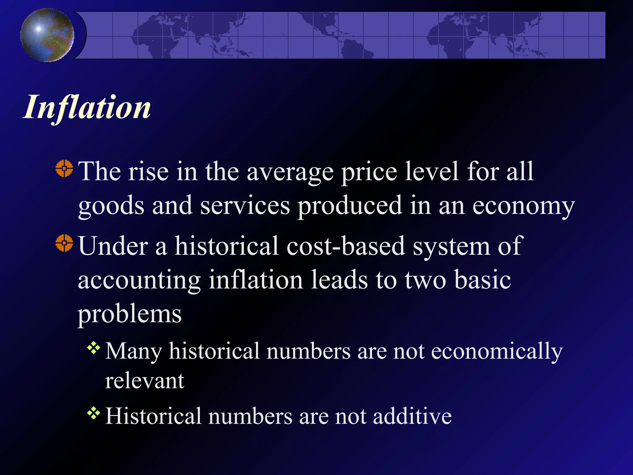Accounting for inflation | PPT