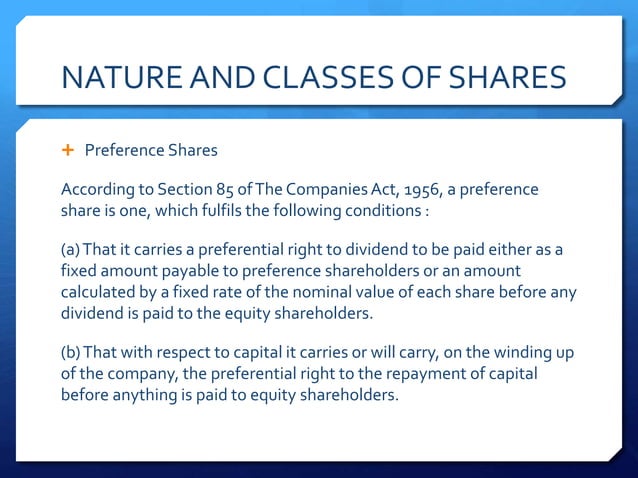 Accounting for issue of shares and loan notes | PPT