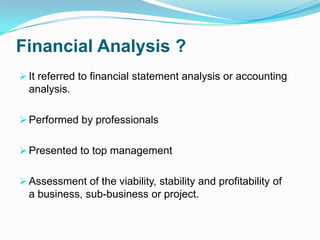 Accounting for management | PPTX