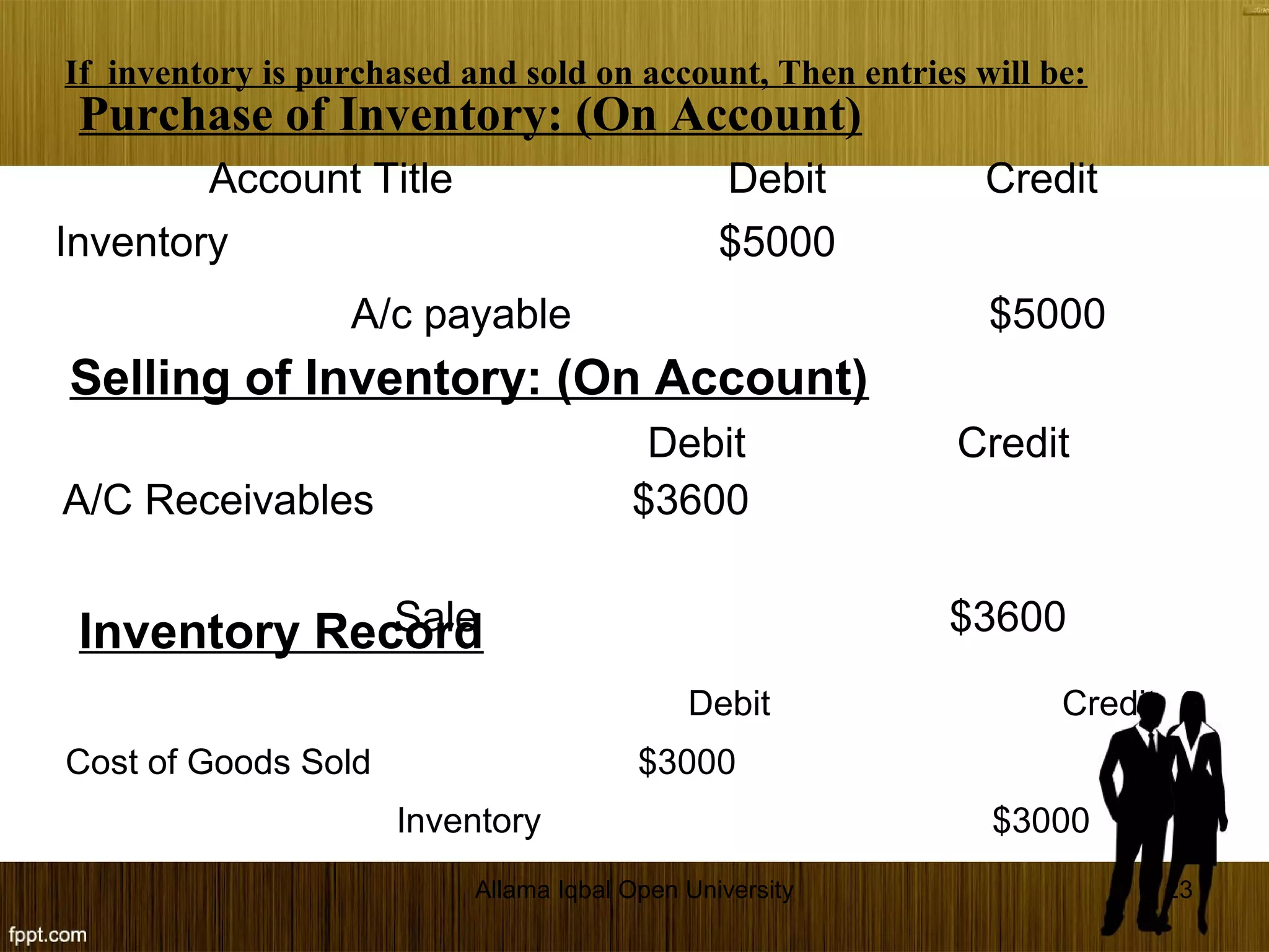 Accounting for merchandise | PPT