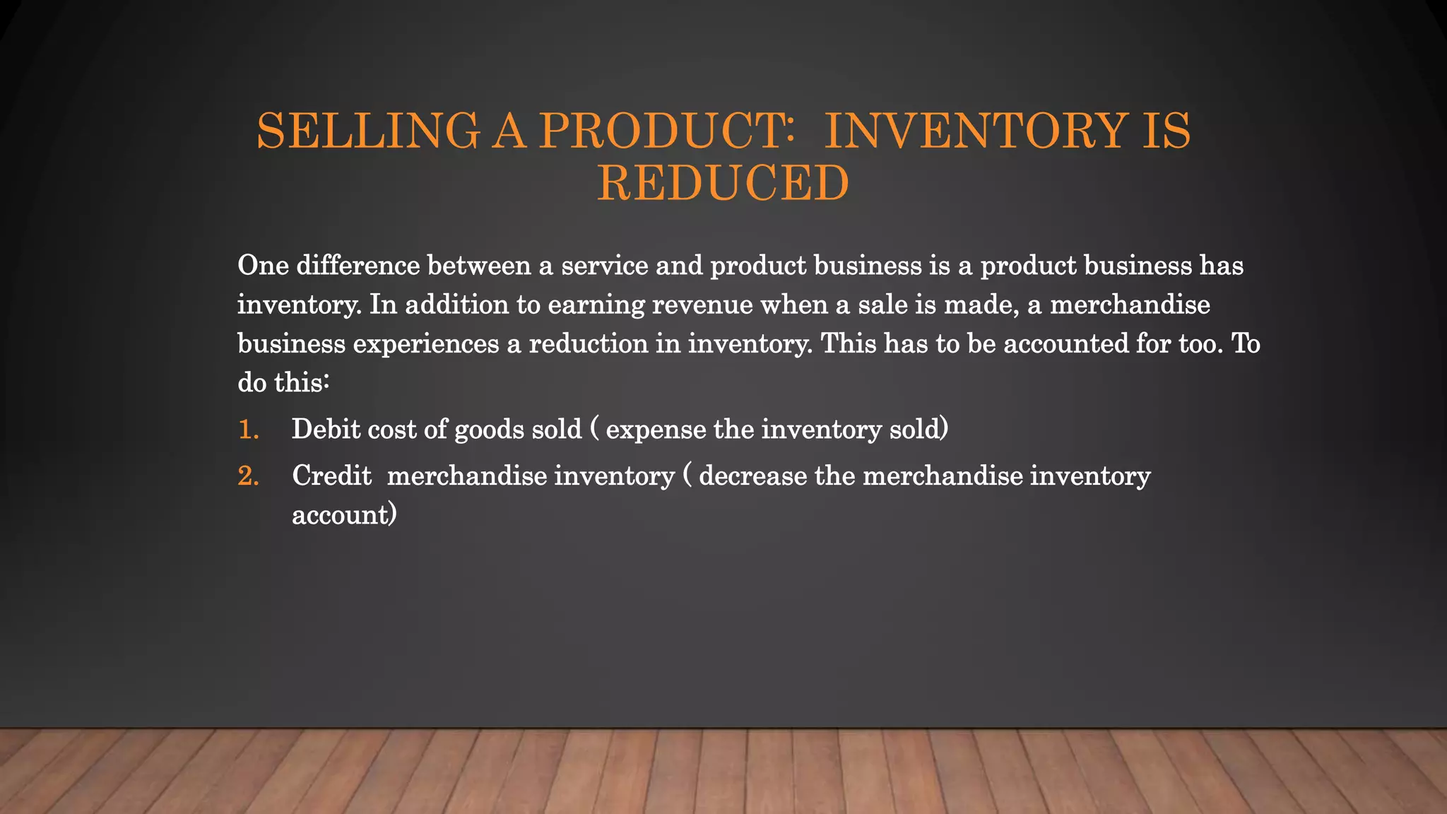 Accounting for merchandise business | PPTX