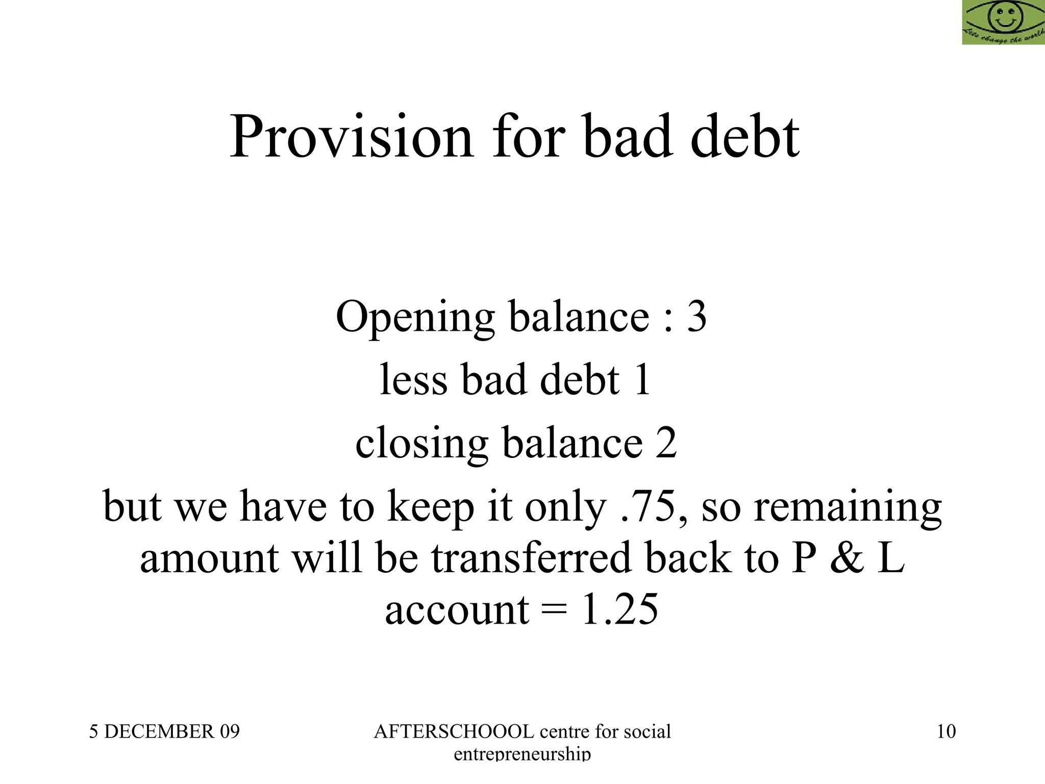 Basics Of Accounting & Book Keeping | ODP