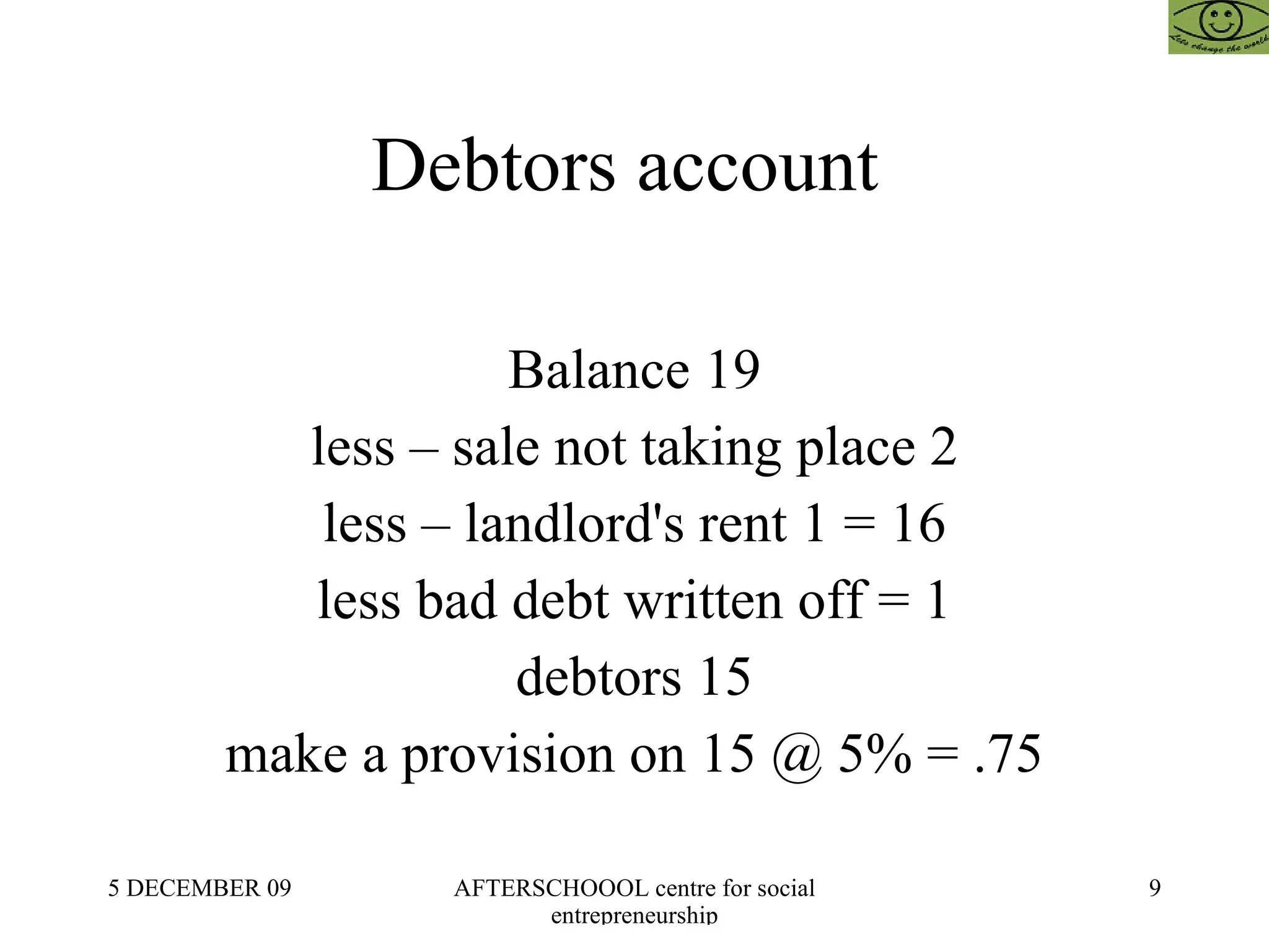 Basics Of Accounting & Book Keeping | ODP