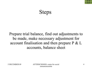 Basics Of Accounting & Book Keeping | ODP
