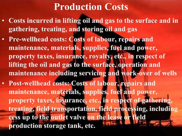 accounting for oil and gas producing activities.ppt | Geology | Science