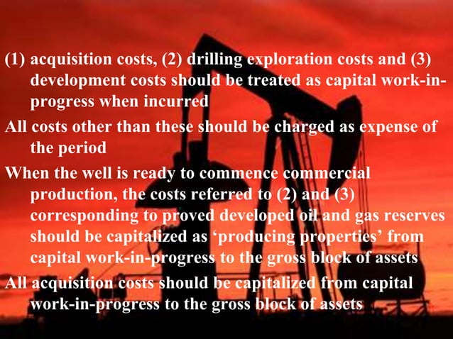 accounting for oil and gas producing activities.ppt | Geology | Science