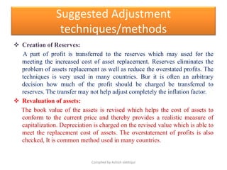 Accounting for price level changes ppt | PPTX