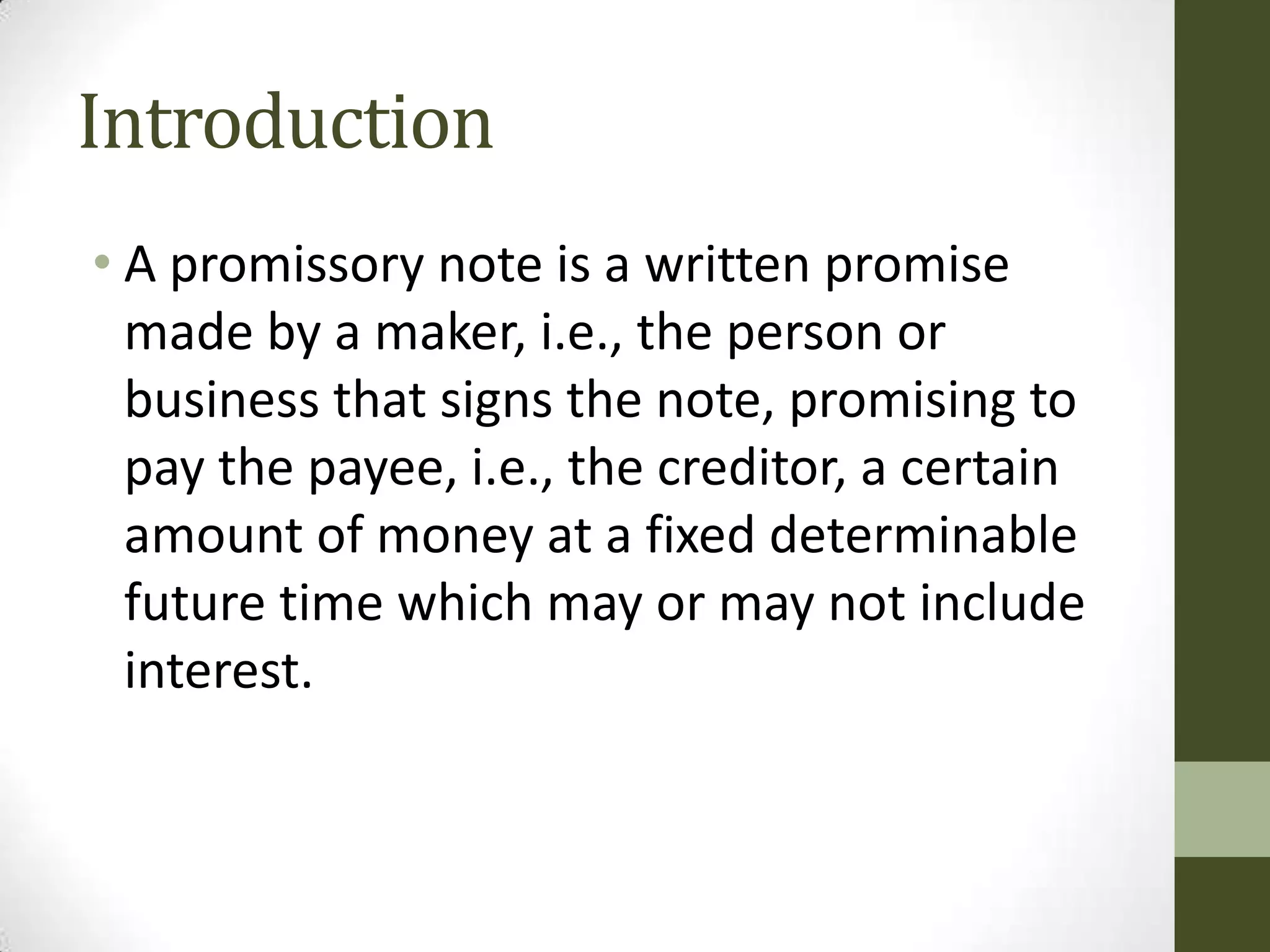Accounting for promissory notes 07292013 | PPTX