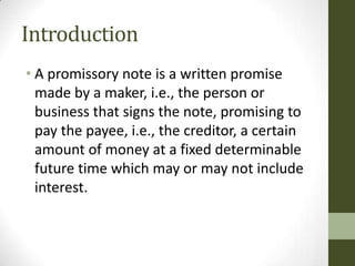Accounting for promissory notes 07292013 | PPTX