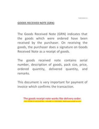 Accounting for purchases | PDF | Free Download