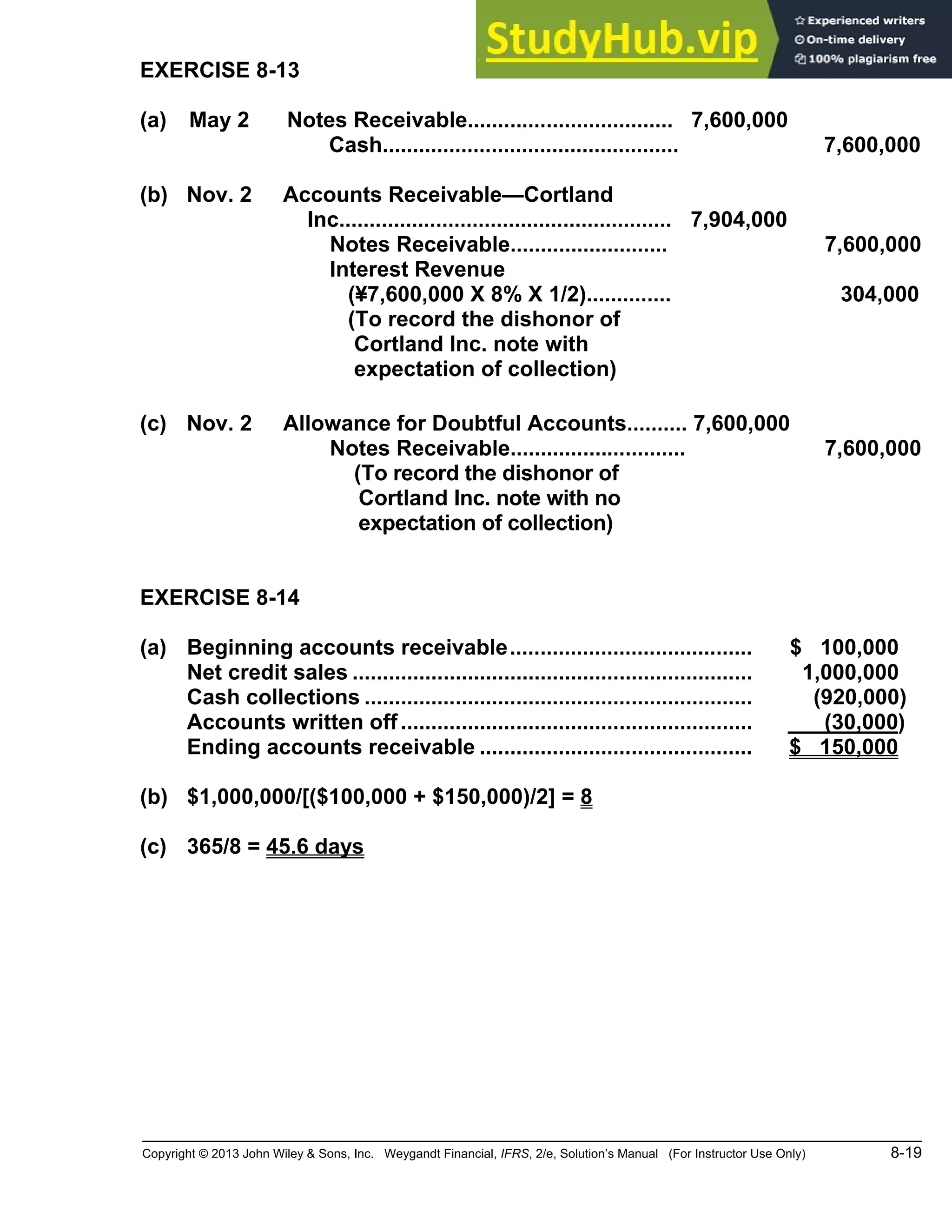 Accounting for Receivables ASSIGNMENT CLASSIFICATION TABLE Learning Objectives Questions Brief ...