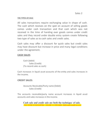 Accounting for sale | DOCX