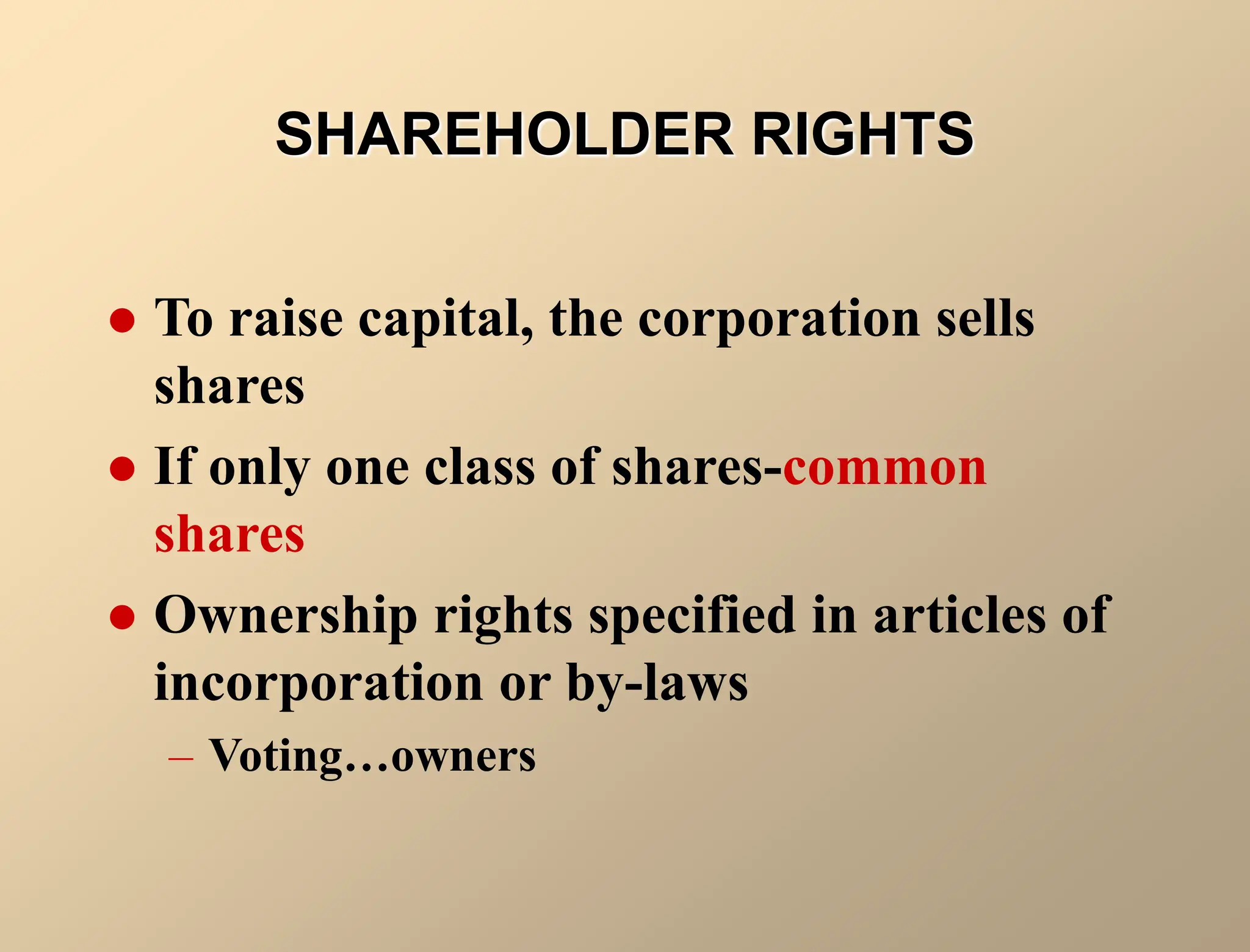 ACCOUNTING FOR SHAREHOLDERS EQUITY ..ppt