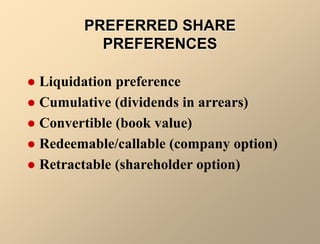 ACCOUNTING FOR SHAREHOLDERS EQUITY ..ppt