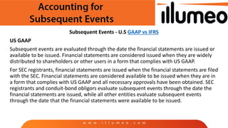 Accounting for subsequent events | PPTX | Stocks and Bonds | Personal ...