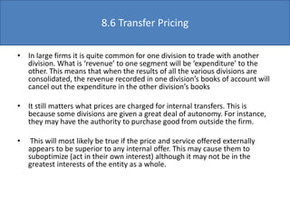 Accounting for the non accountant - unit 8 | PPTX