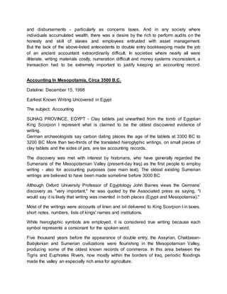 Accounting history | DOCX