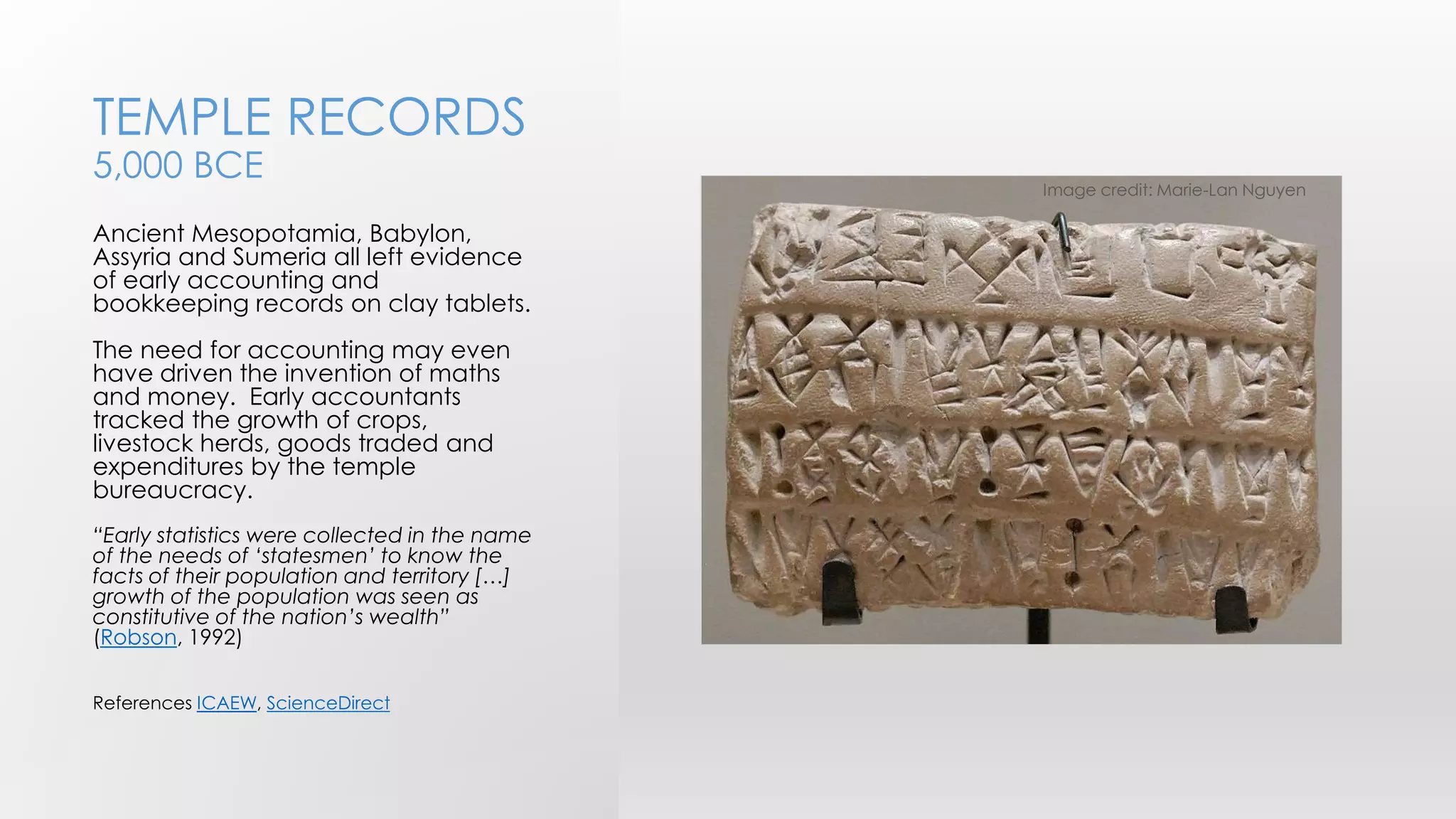 Accounting Through History | PPTX