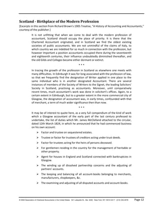 Accounting history 1 | PDF