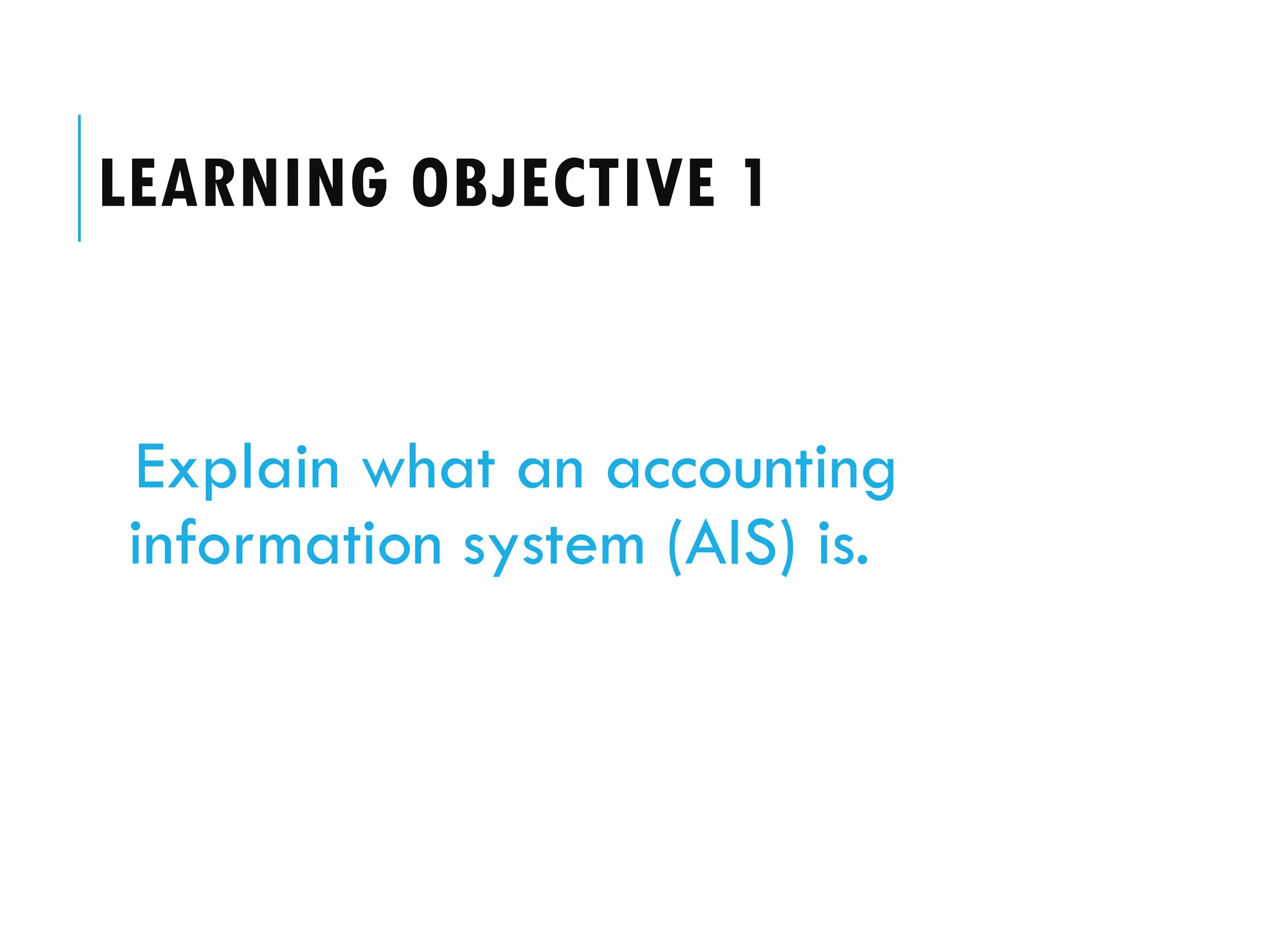 Accounting information system | PDF