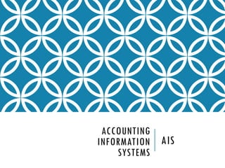 Accounting Information Systems (AIS) Explained | PPT