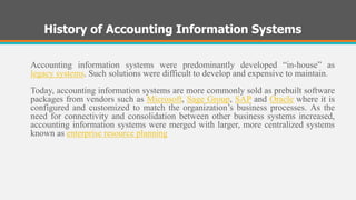 Accounting information system | PPT