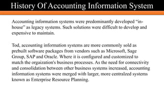 Accounting information system (AIS) | PPTX