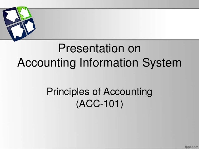 Accounting Information System Presentation